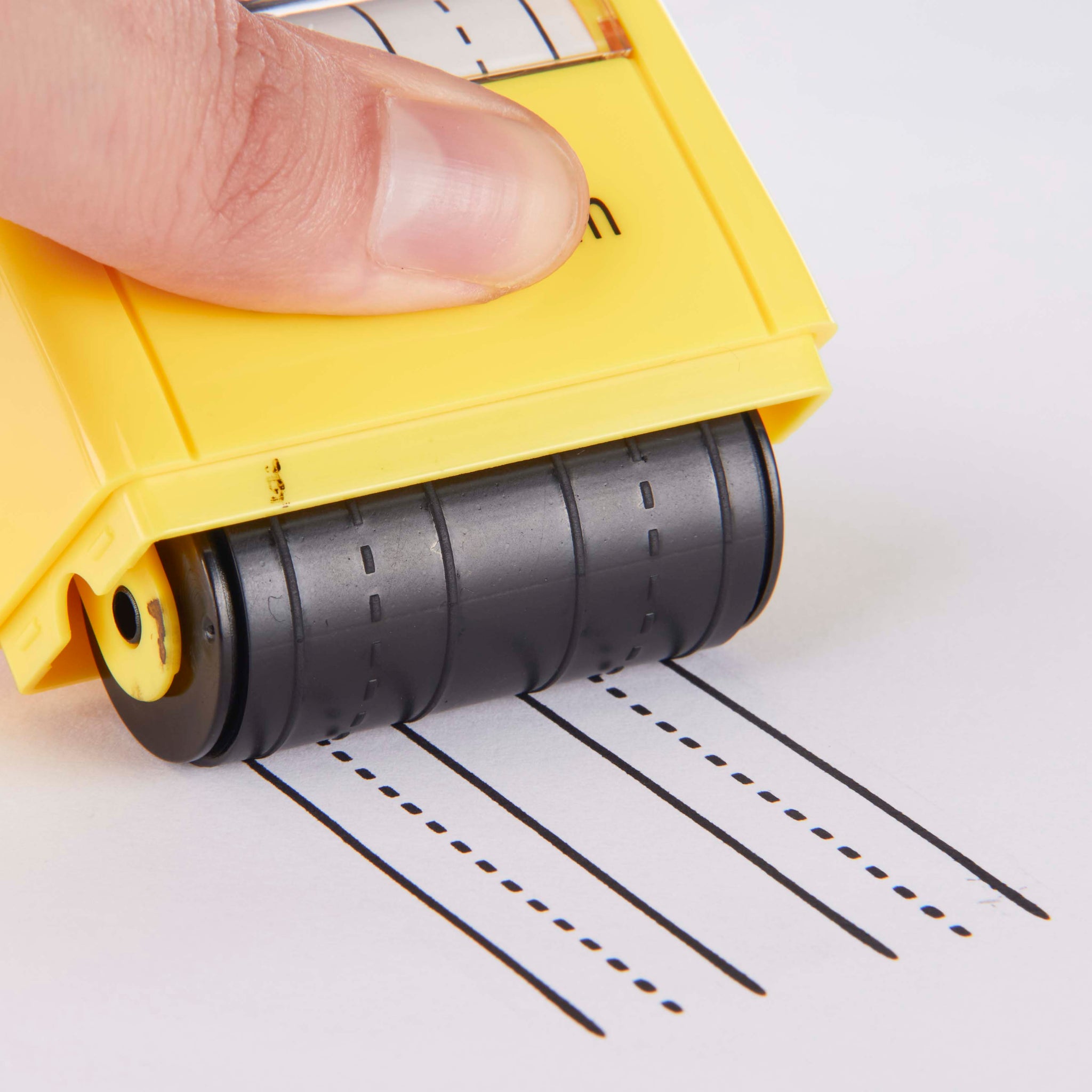 Self-Inking Teacher Stamp-Double Stack 1/2" Handwriting Lines Roller ...